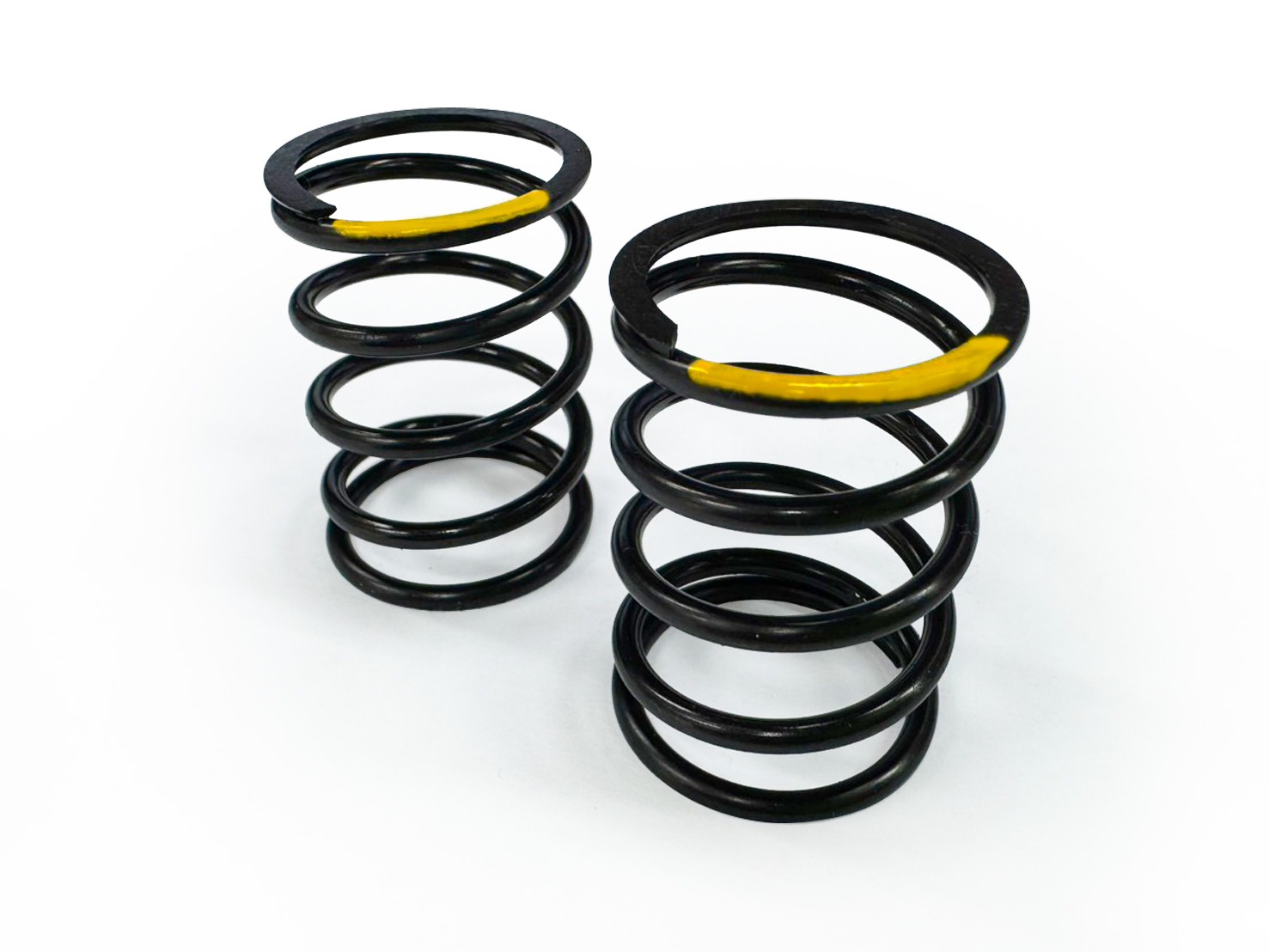 Shock Spring (Yellow) - Soft (S) - 35x16mm (2 pcs) | GRUBER-RACING
